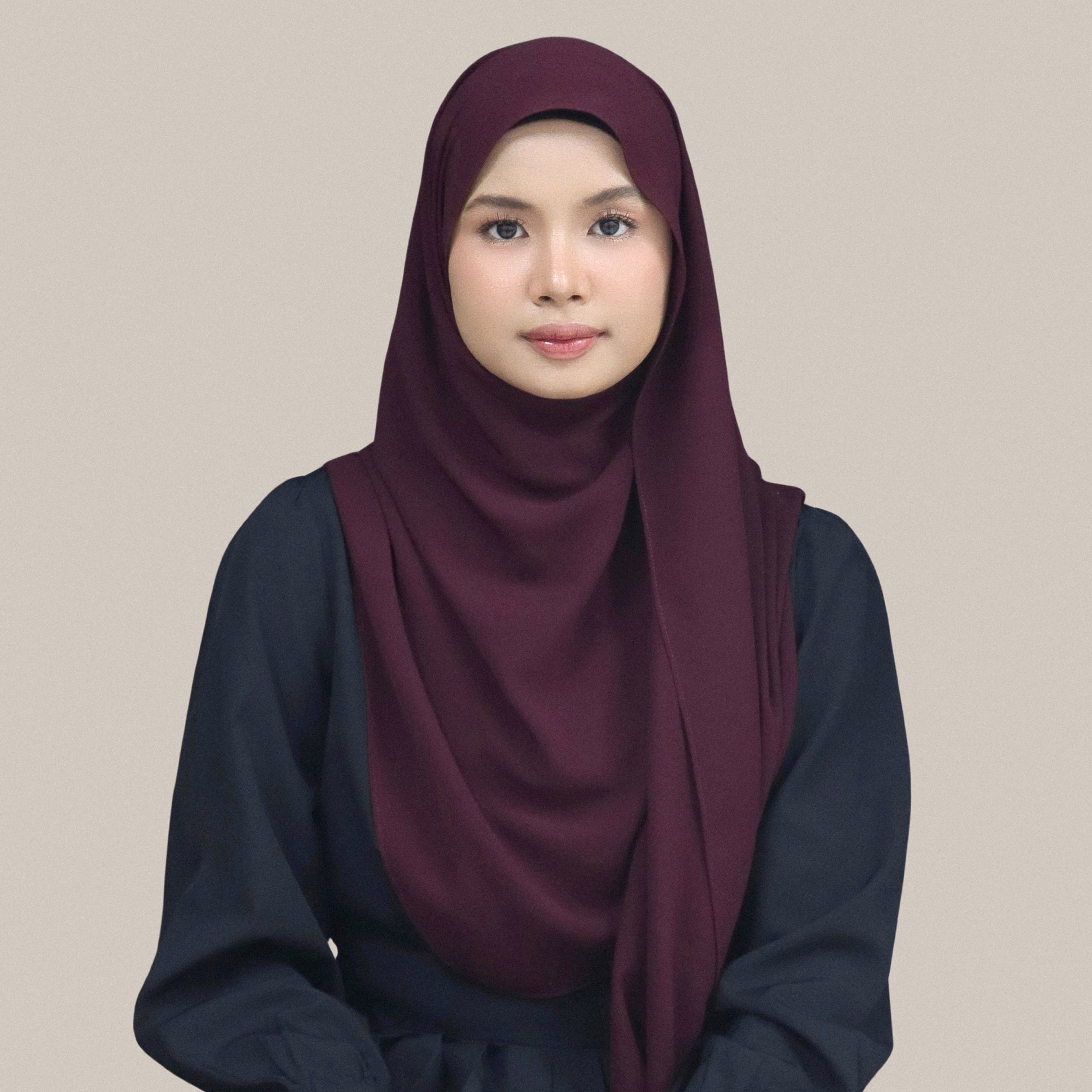 Zero maroon – epscarf